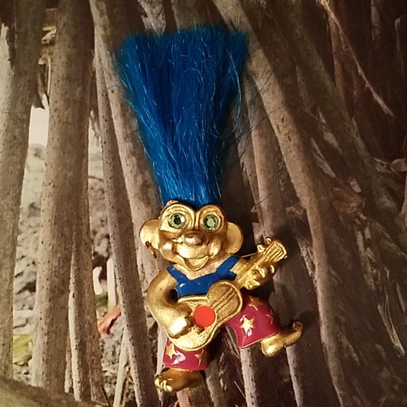 Jewelry | Troll Pin | Poshmark